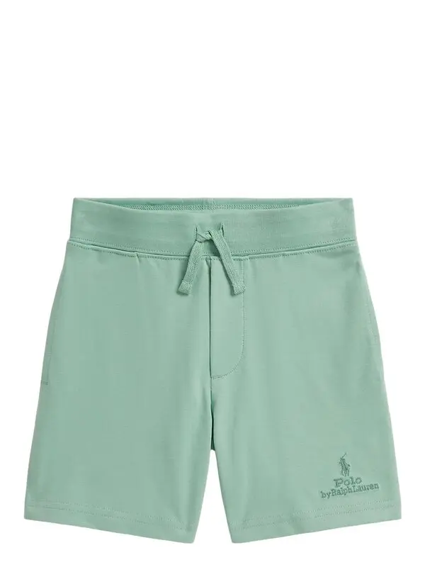 Ralph Lauren Logo Cotton Jersey Short - Celadon