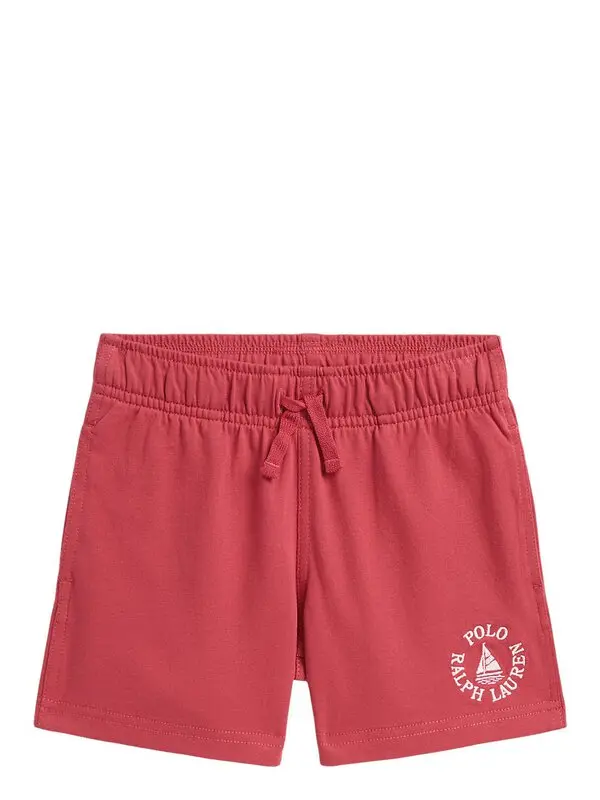 Ralph Lauren Logo Cotton Jersey Short - Nantucket Red