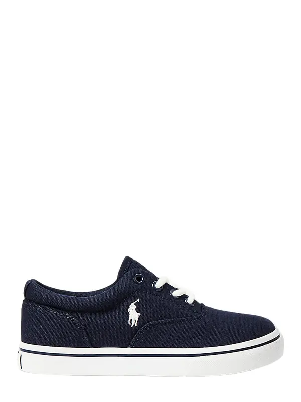 Ralph Lauren Keaton Canvas Sneaker - Navy/white