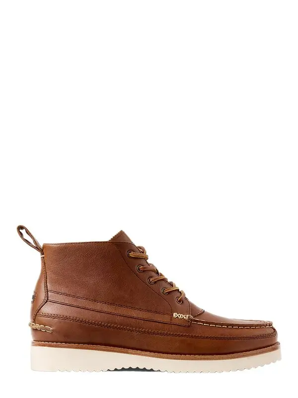 Ralph Lauren Ranger Leather Workboot - Polo Tan