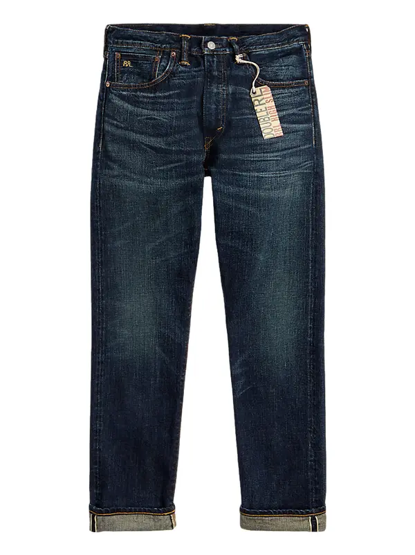 Ralph Lauren High Slim Bayview Selvedge Jeans - Bayview Wash
