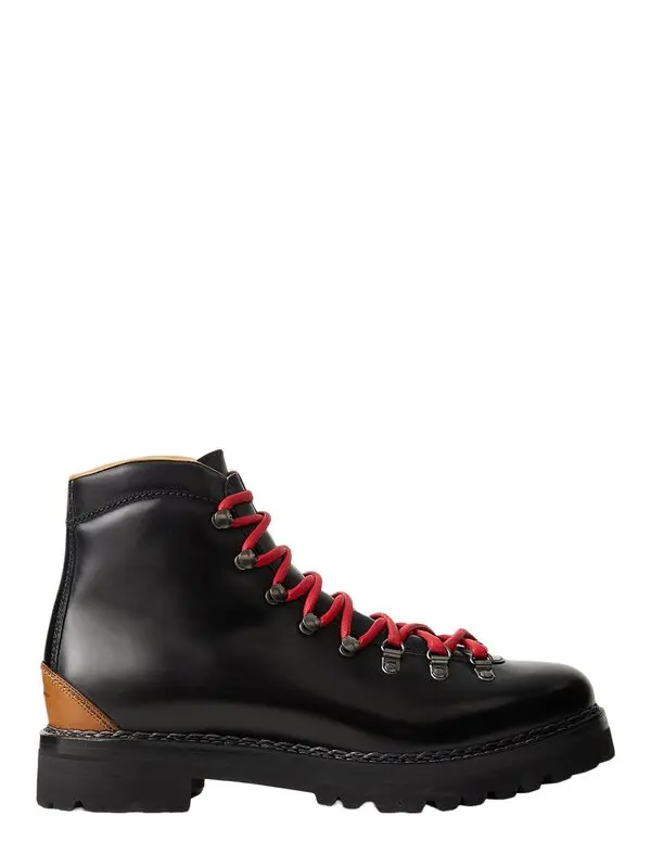 Ralph Lauren Darrow Calfskin Boots - Black