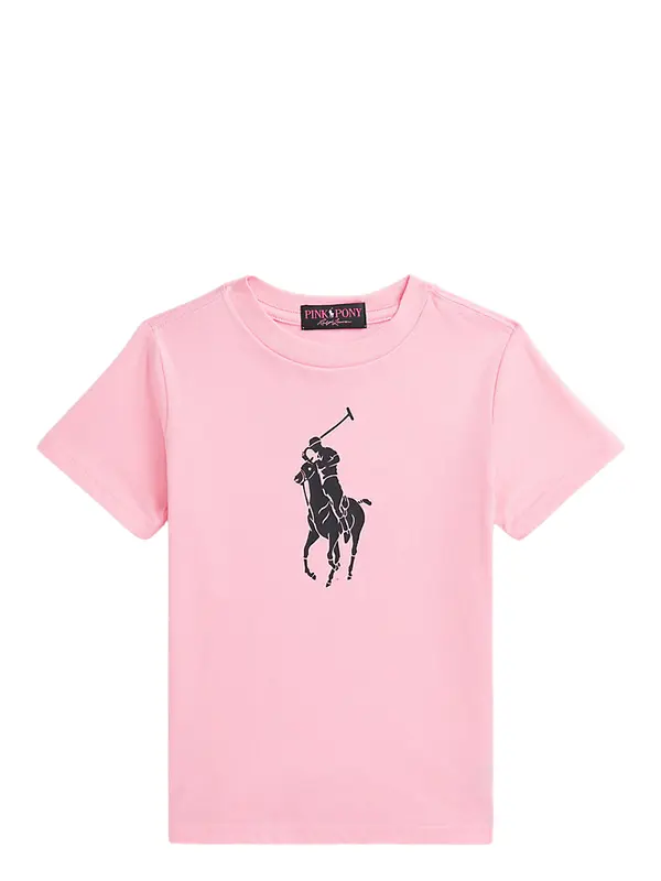 Ralph Lauren Pony Cotton Jersey Tee - Pink