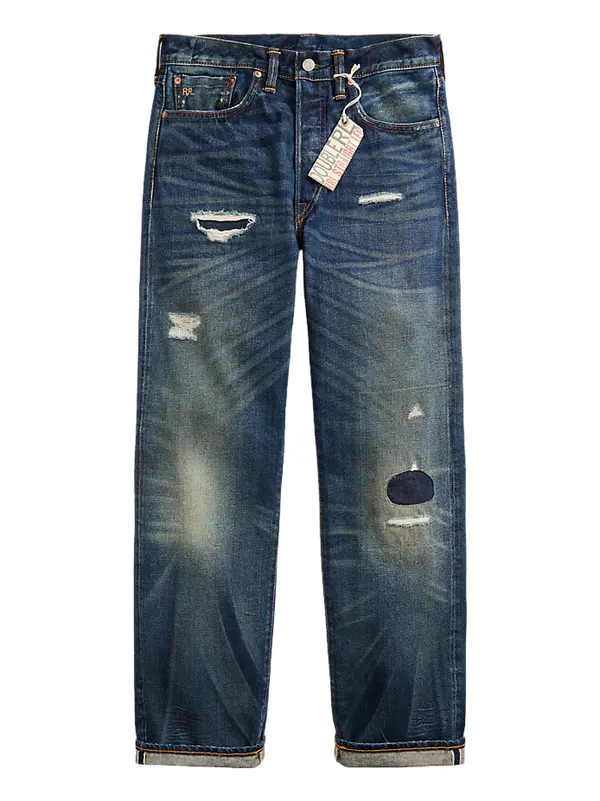 Ralph Lauren Straight Fit Hawley Selvedge Jean - Hawley Wash