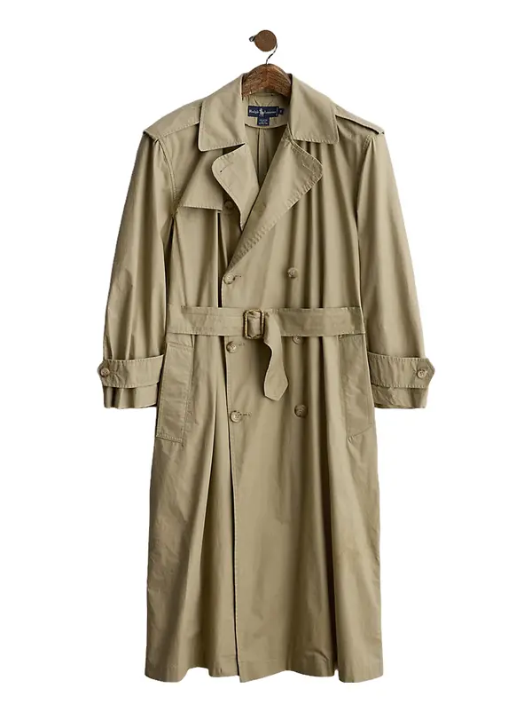 Ralph Lauren C. 1980s Trench Coat - Multi
