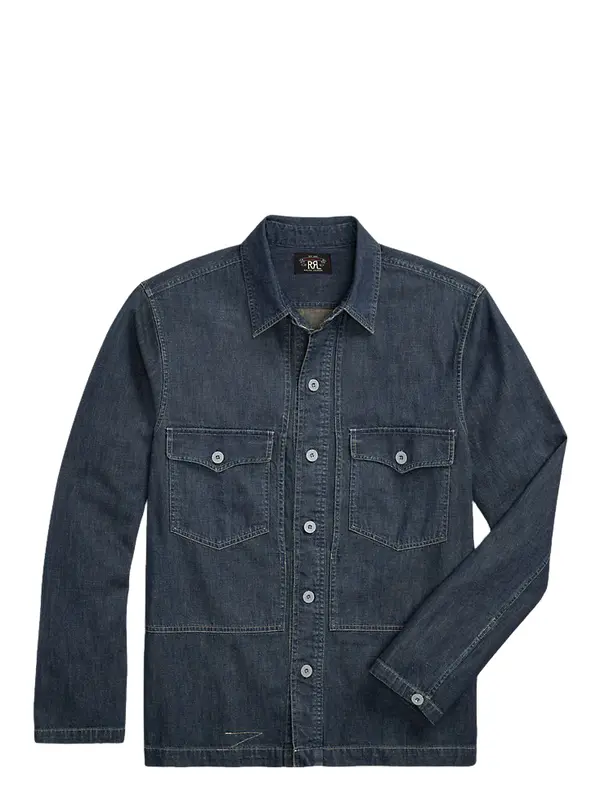 Ralph Lauren Indigo Denim Overshirt - Dark Wash