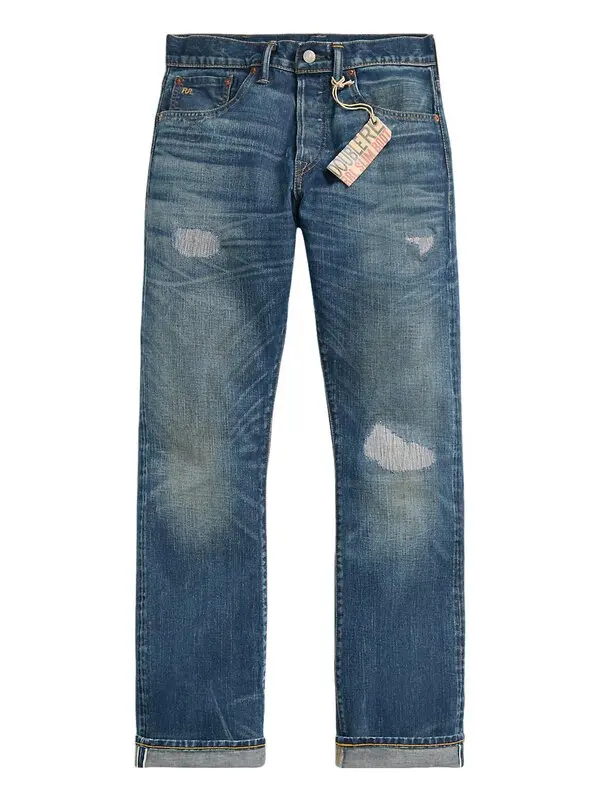 Ralph Lauren Slim Bootcut Selvedge Jean - Sutton Wash