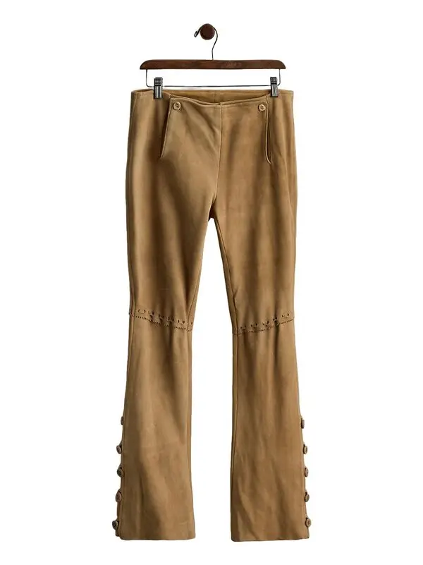 Ralph Lauren C. 2005 Leather Pants - Brown