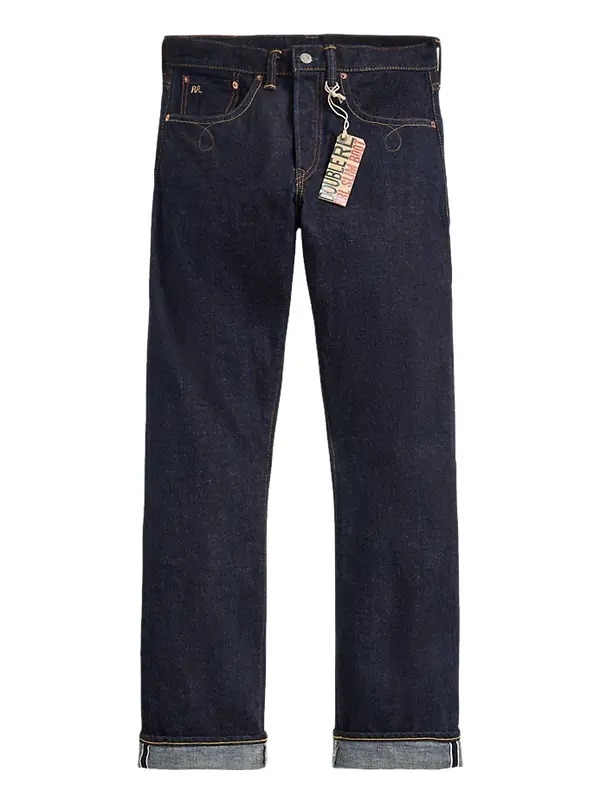 Ralph Lauren Slim Bootcut Selvedge Jeans - East/west Rinse