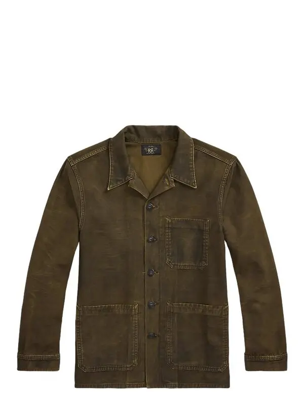 Ralph Lauren Reverse-sateen Overshirt - Washed Brown