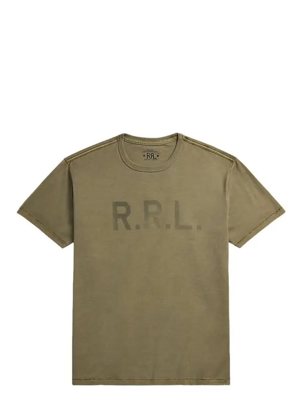 Ralph Lauren Garment-dyed Logo Jersey T-shirt - Olive