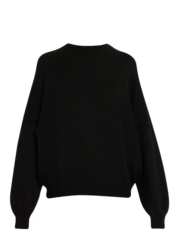 Khaite Margaux Cashmere Sweater - Black