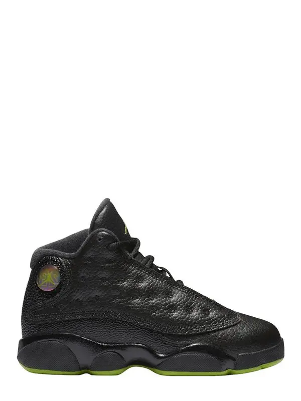 JORDAN 13 Retro Sneakers - Black/white/altitude Green
