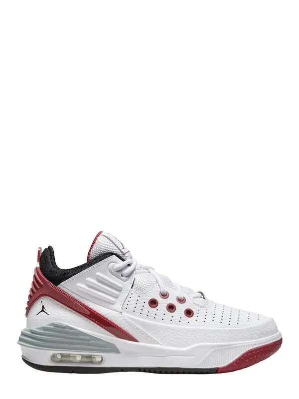 JORDAN Max Aura 5 Sneakers - White/varsity Red/wolf Grey