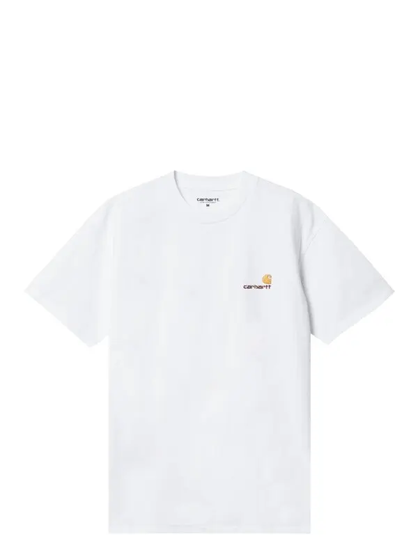 Carhartt Work In Progress Short-sleeve American Script T-shirt - White