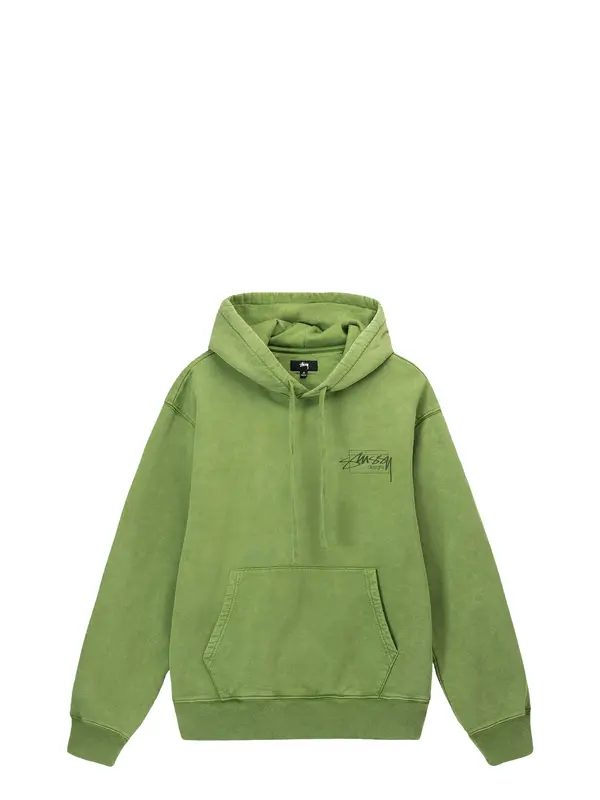 StÜssy Dyed Designs Hoodie - Green