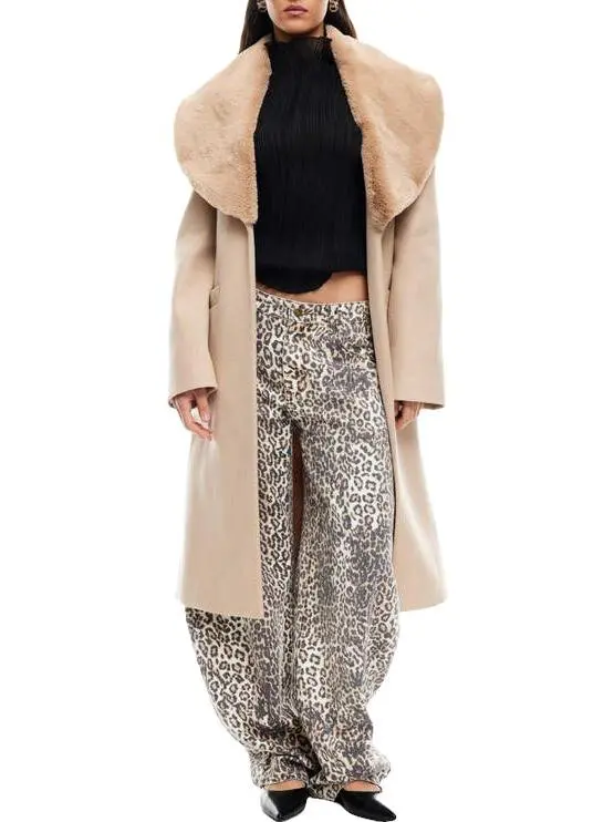 Lioness Endless Belted Coat - Tan