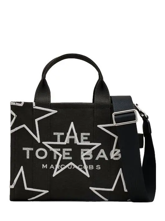 Marc Jacobs Small Star Canvas Tote Bag - Black