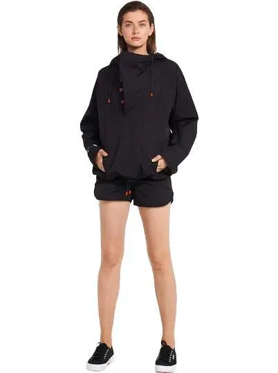 ANSEA The Anorak Jacket - Black