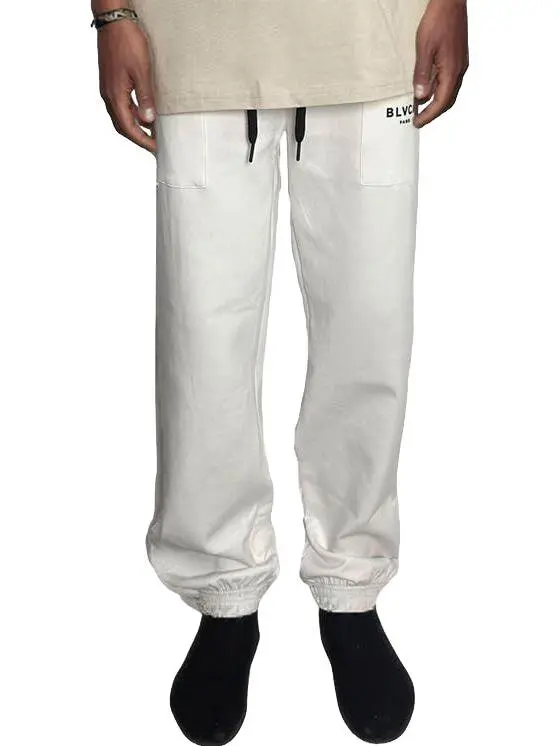 BLVCK PARIS Blvck Classic Sweatpants - White