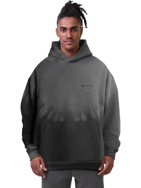 BLVCK PARIS Gradient Hoodie - Grey