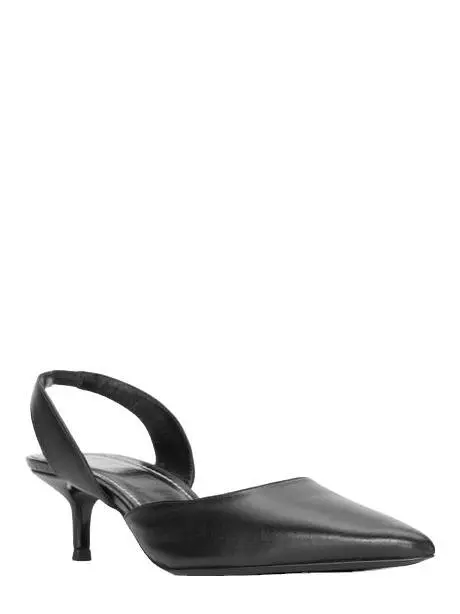 Staud Sebastion Slingback Pointed Toe Pump - Black