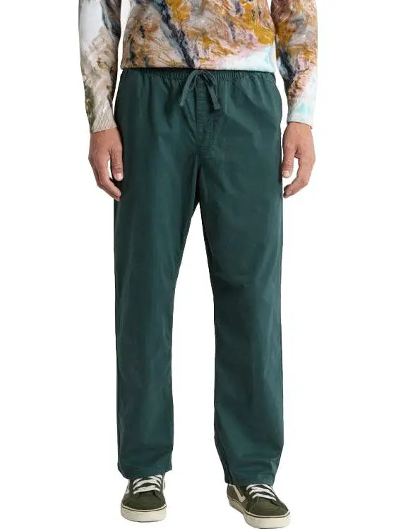 VANS Relaxed Elastic Waist Pants - Green Gables
