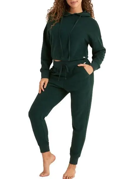 ADORE ME Davinia Hoodie And Joggers Set - Dark Green
