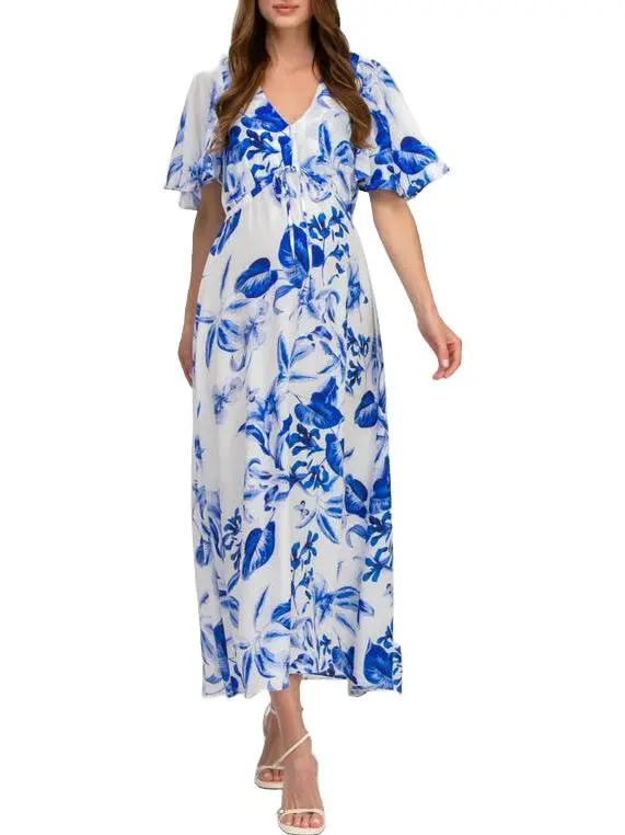 PIETRO BRUNELLI Maxi Dress - Bright Blue