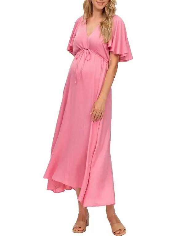 PIETRO BRUNELLI Maxi Dress - Light/pastel Pink