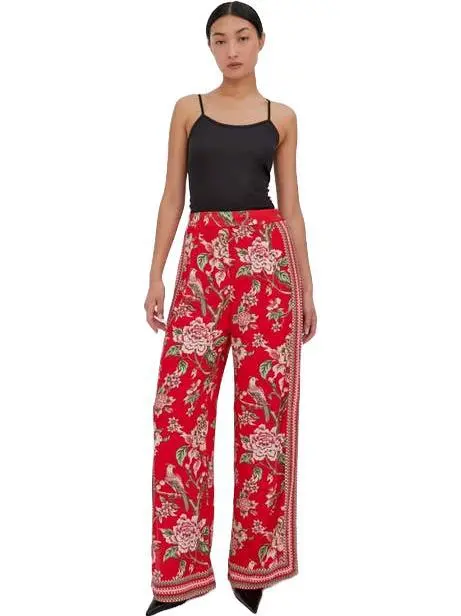 RAISHMA Hallie Trousers - Red