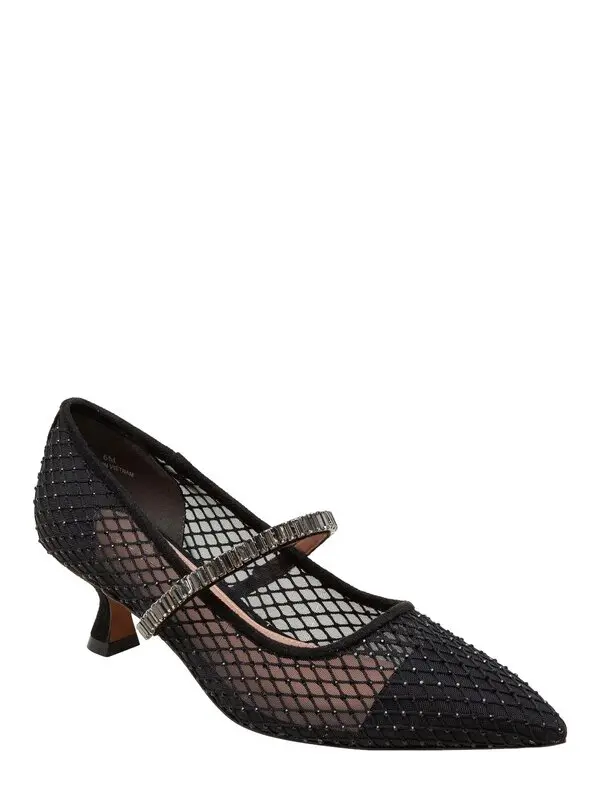 Linea Paolo Carmine Pointed Toe Pumps - Black
