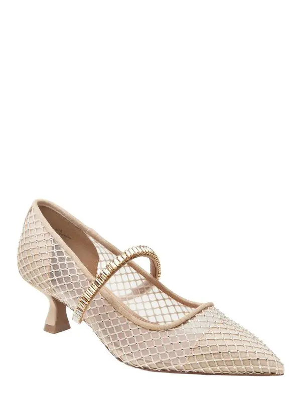 Linea Paolo Carmine Pointed Toe Pumps - Blush