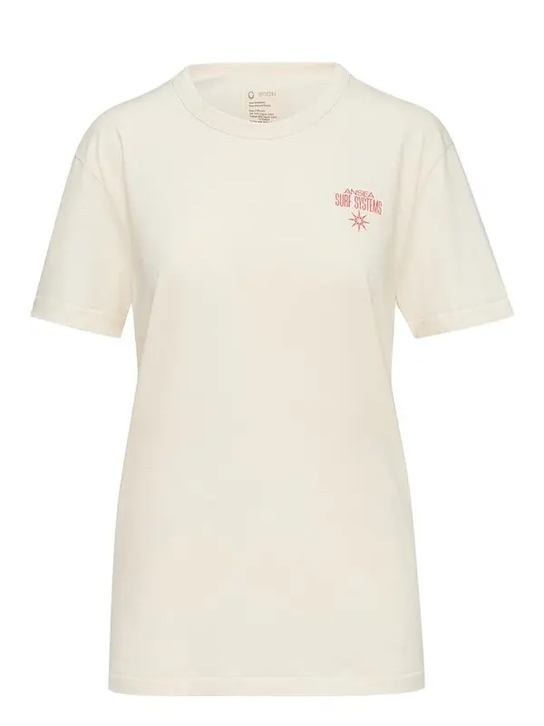 ANSEA 92nd Street Relaxed Fit T-shirt - White