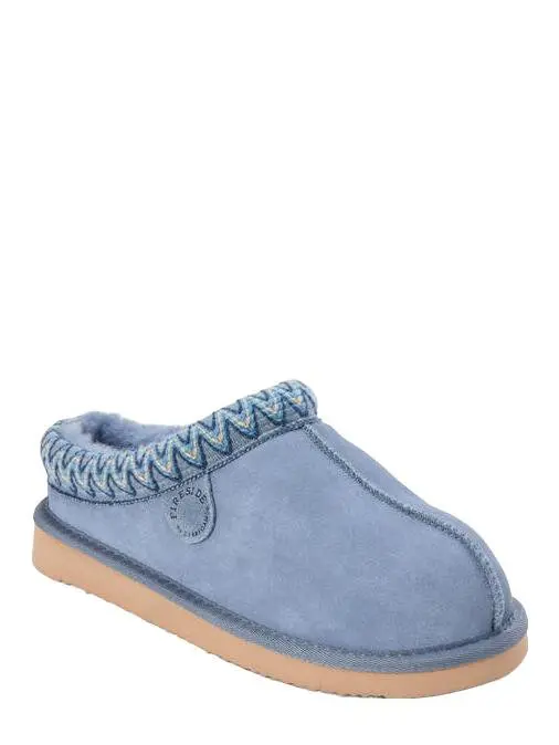 DEARFOAMS Fireside Greta Clog Slipper - Flint Stone