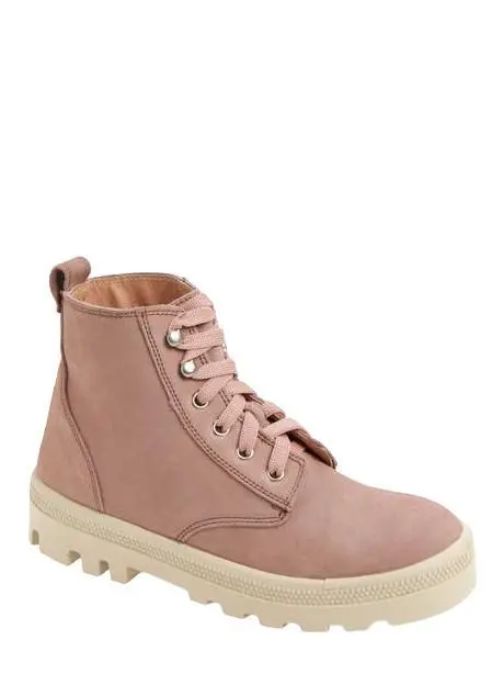 Naot Canoe Lug Boot - Mauve Nubuck