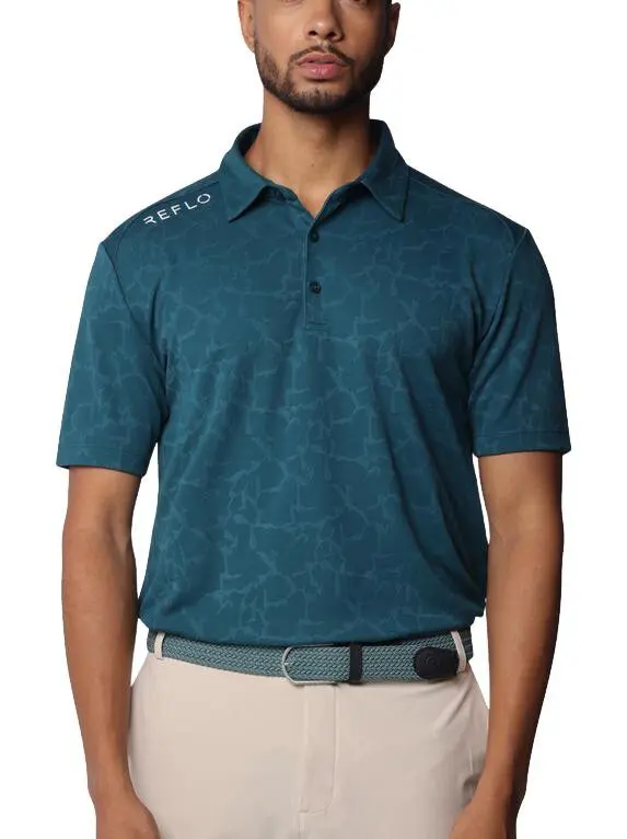 REFLO Yamuna 100% Recycled Material Polo - Warm Green