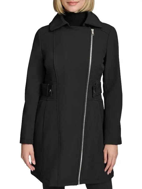 Andrew Marc Saylor Soft Shell Parka - Black