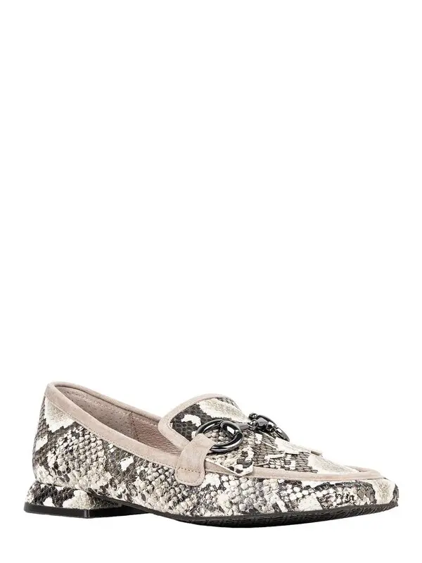 DONALD PLINER Saeli Kiltie Bit Loafer - Taupe