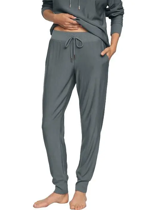 Eberjey Relaxed Joggers - Stone Blue