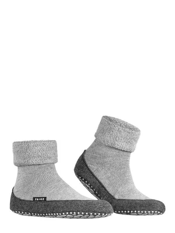 Falke Cozyshoe Wool-blend Sock Slippers - Light Grey