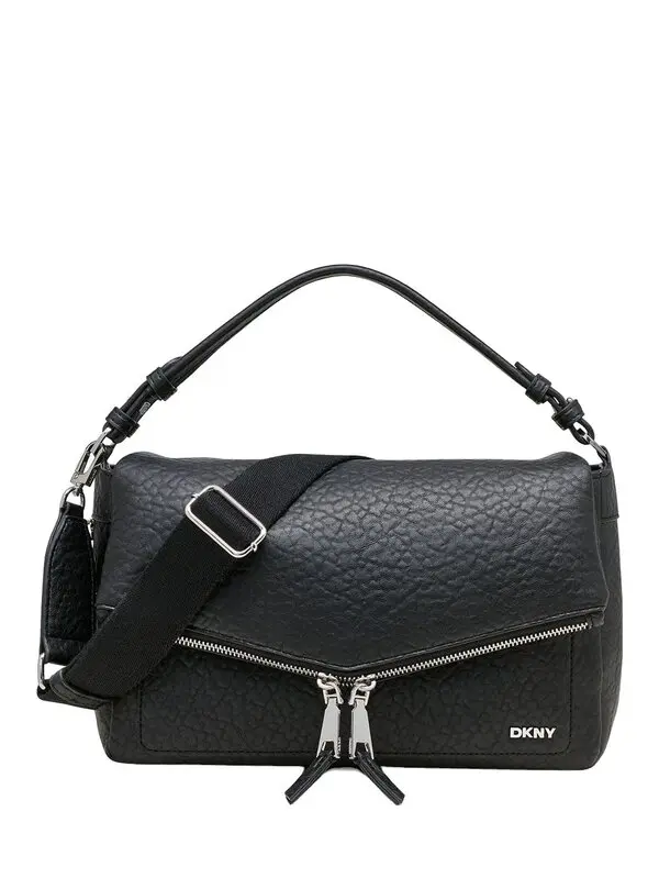 Dkny Taryn Messenger Bag - Black/silver