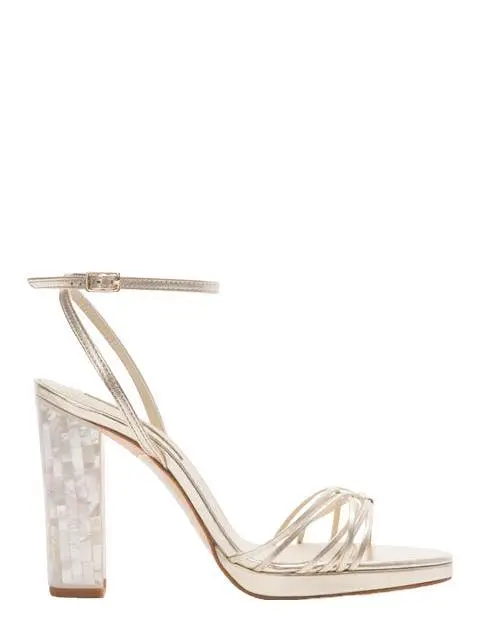 FREYA ROSE Bianca Strappy Sandal - Champagne