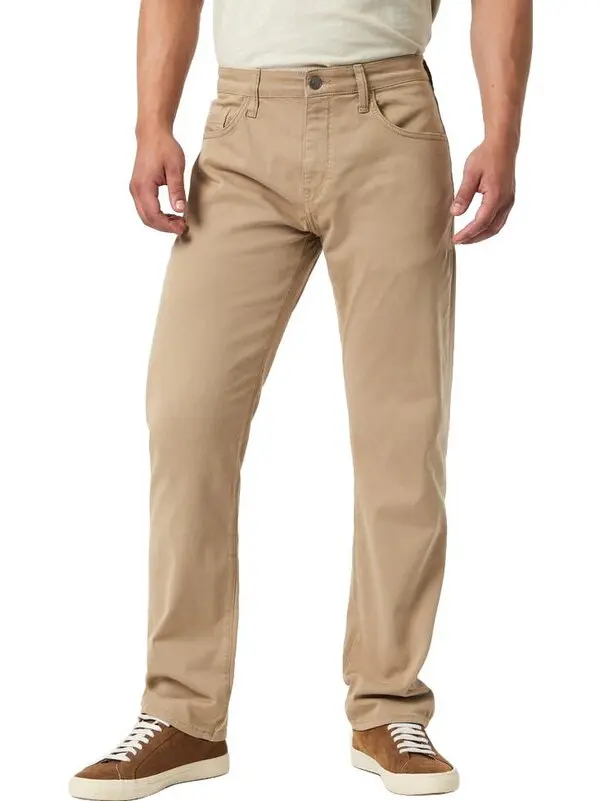 MAVI Relaxed Straight Leg Twill Pants - Khaki Casual Twill