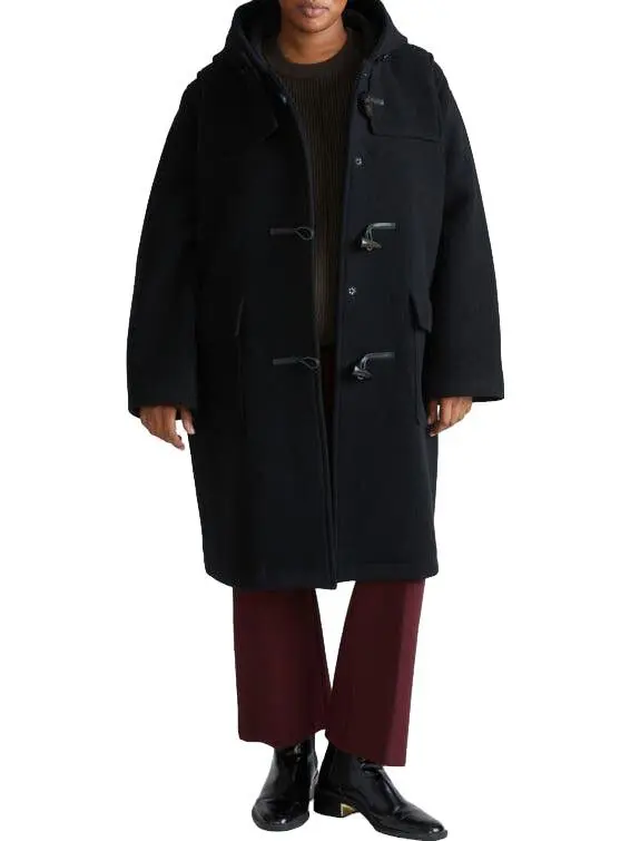 Universal Standard Highlands Duffle Coat - Black