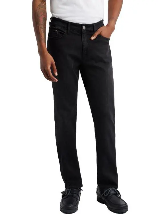 MAVI Jake Slim Fit Jeans - Dark Smoke Supermove