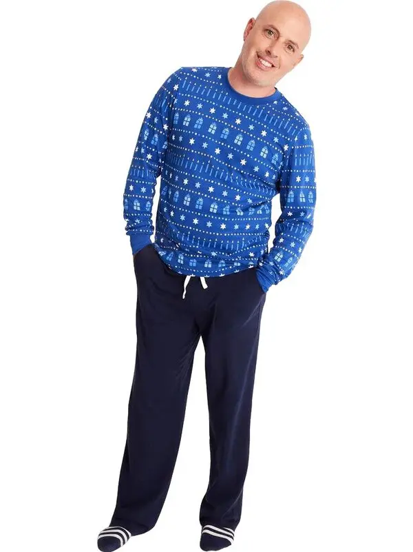 PRIMARY Grown-ups Relaxed Organic Pj Pant - Navy