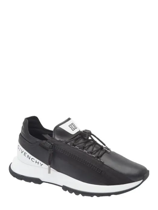 Givenchy Spectre Zip Sneaker - Black/ White