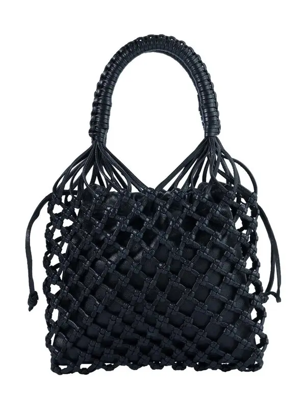 ADRIANA CASTRO La Red Mini Mesh Bag - Black