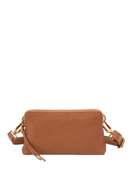 Hobo Slim Leather Belt Bag - Warm Honey